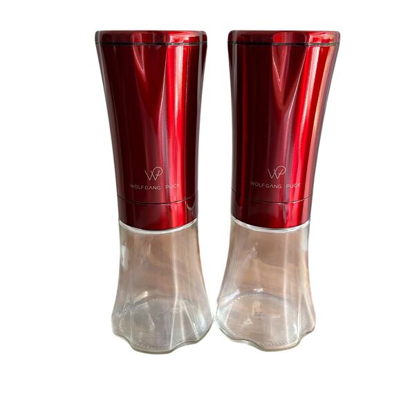 Wolfgang Puck | Kitchen | Wolfgang Puck Red Electric Gravity Spice Mill ...